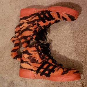 Jeremy Scott x Adidas | Shoes | Jeremy Scott Tiger Sneakers Rare | Poshmark